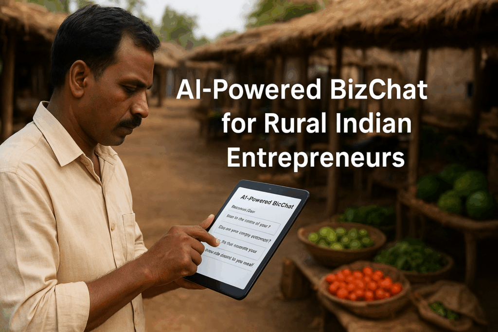 How to Use AI-Powered BizChat to Write Business Plans for Rural Indian ...